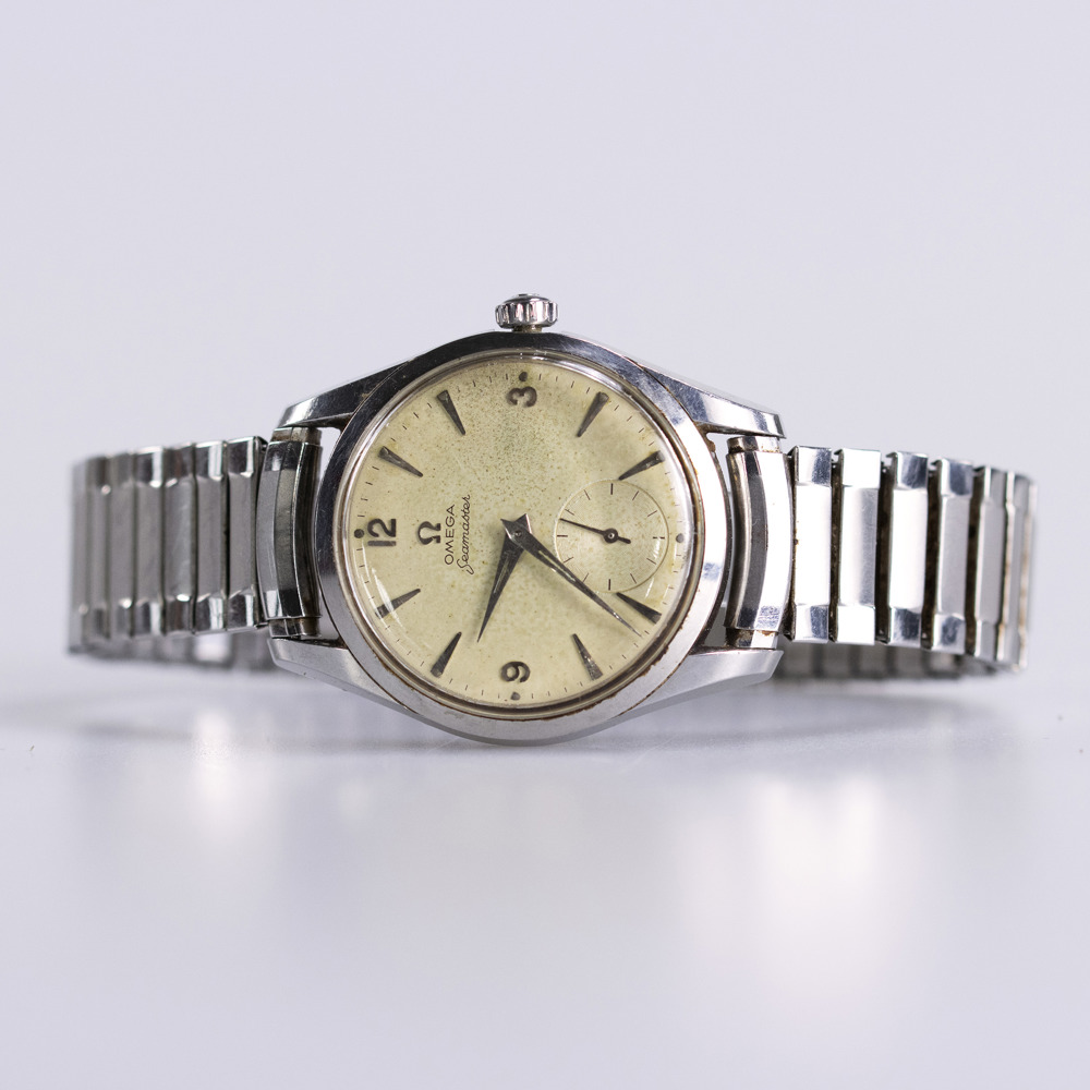 Omega, Seamaster, 36 mm, rostfritt stål, 1958 | Auktion