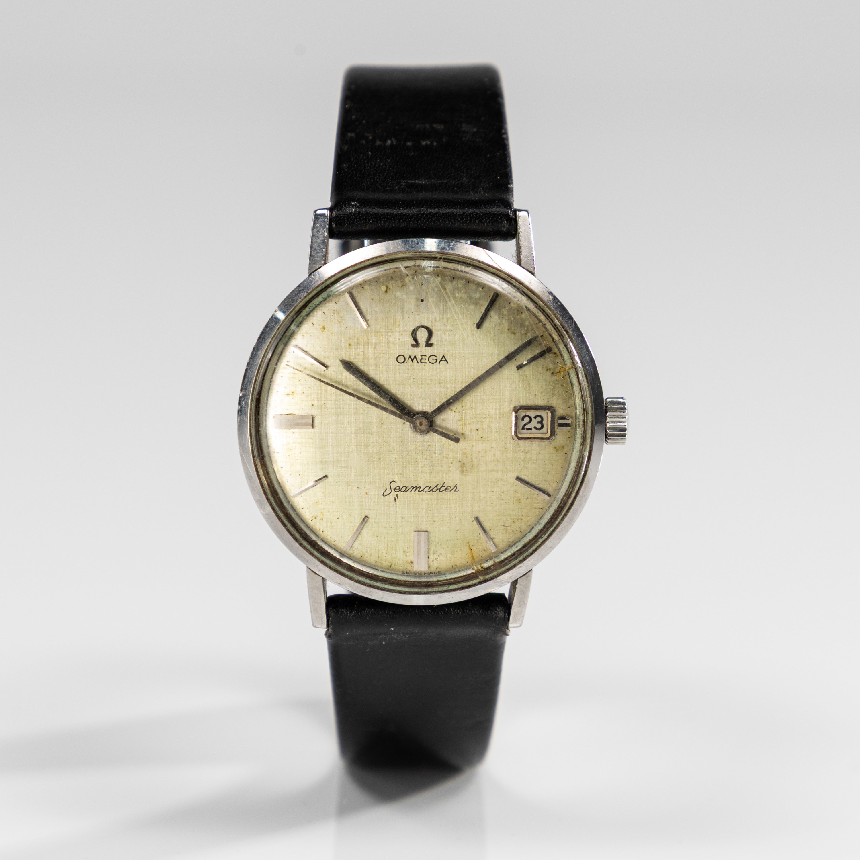 Omega, Seamaster, 34 mm, rostfritt stål, 60-tal | Auktion